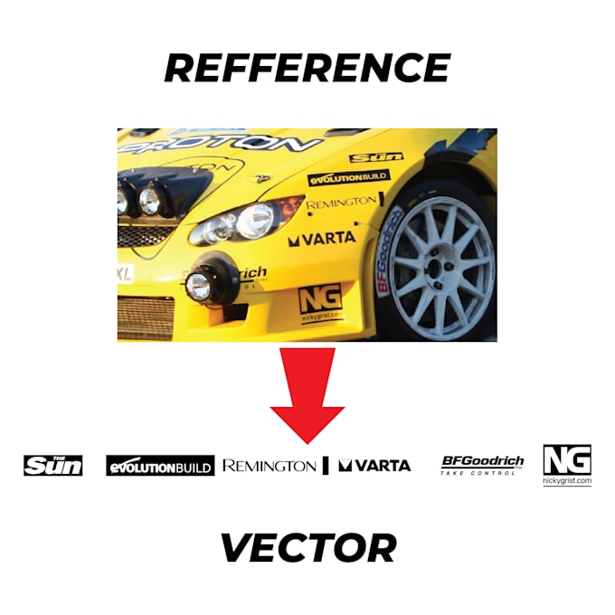 Tracing vectors, logo, pattern by Muhammadfitr557 | Fiverr