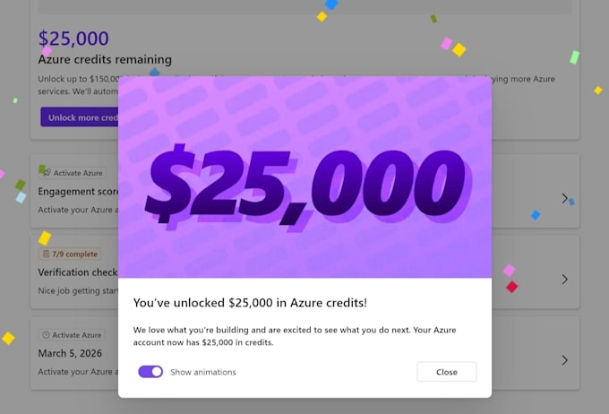 Setup 25000 microsoft azure credits account by Aamirkhan703 | Fiverr