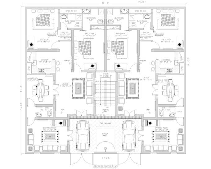 Create 2d plans, sections, elevations and details by Pervezali490 | Fiverr