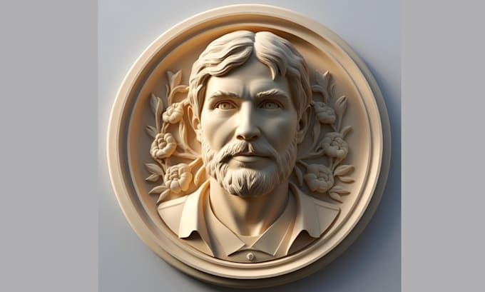 Carve 3d bas relief model bas relief printing 2d to 3d image conversion ...