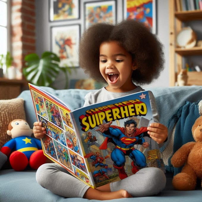 Draw your favorite superhero character and comic by Ewantnnis | Fiverr