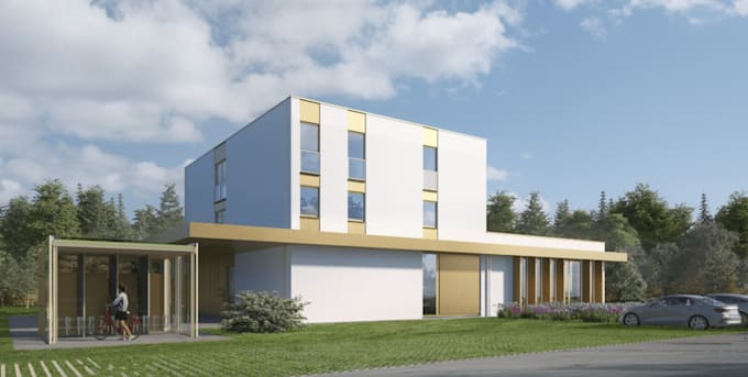 Renovate 3d restaurant interior design, in revit,dinning cozy,3d coffee ...