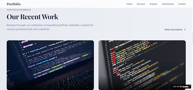 Build react next js using bolt, lovable, v0, cursor ai, shadcn ui, supabase by Conven_ay | Fiverr