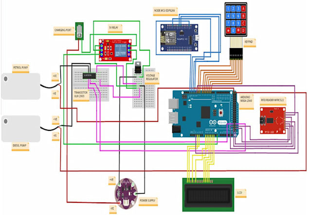 Make circuit diagrams for you by Ibrahimmalick | Fiverr
