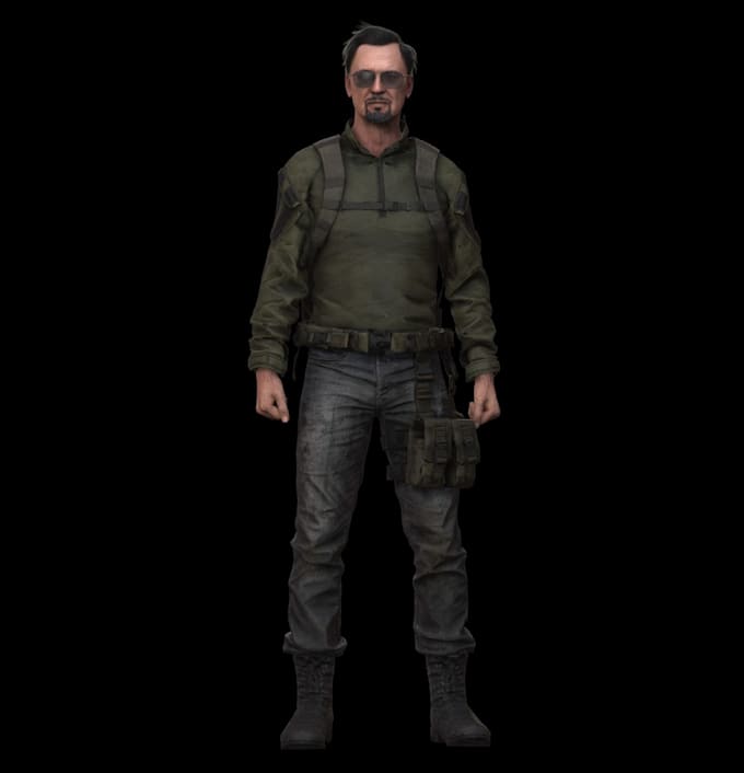 Optimize rig 3d game character, armour, retopology, uv map, 4k texture ...