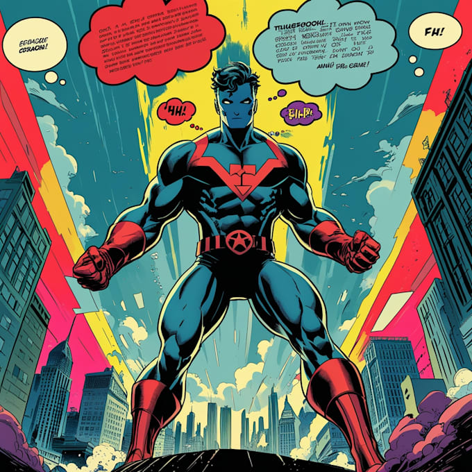 Do comic book cover comic cover page design comic book by Ernshing | Fiverr