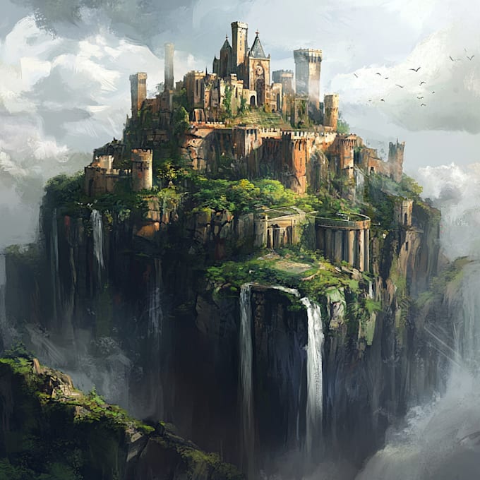 Create original character design and concept art for you by Jaguneapi ...