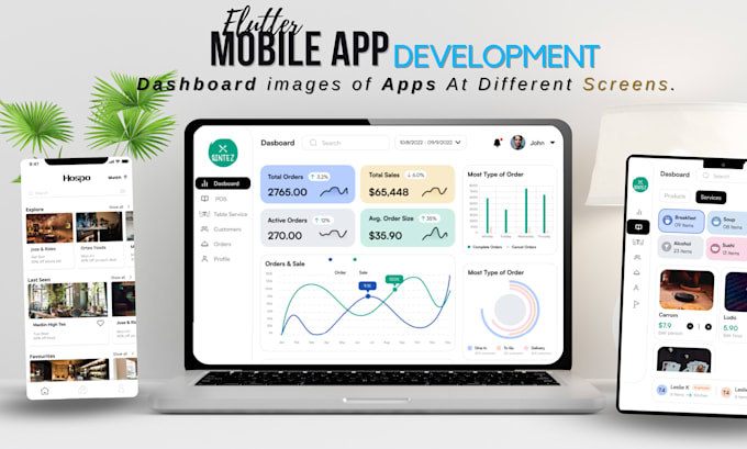 Do flutter mobile app development android ios app development, flutter developer by ...