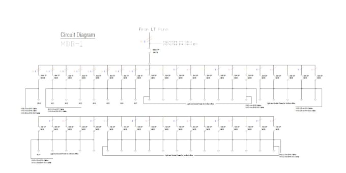 Do electrical design, single line diagrams and cable sizing by Nayan ...