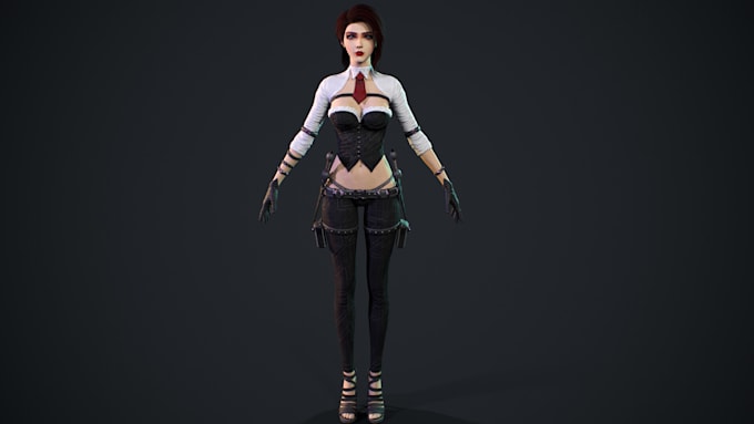 Do ue5 render,game ready unity3d nsfw rig,character poses, iclone 8, animate npc by Dookert | Fiverr