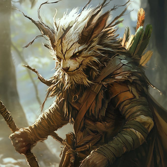 Draw custom creature or monster character for you by Paulabruce4 | Fiverr