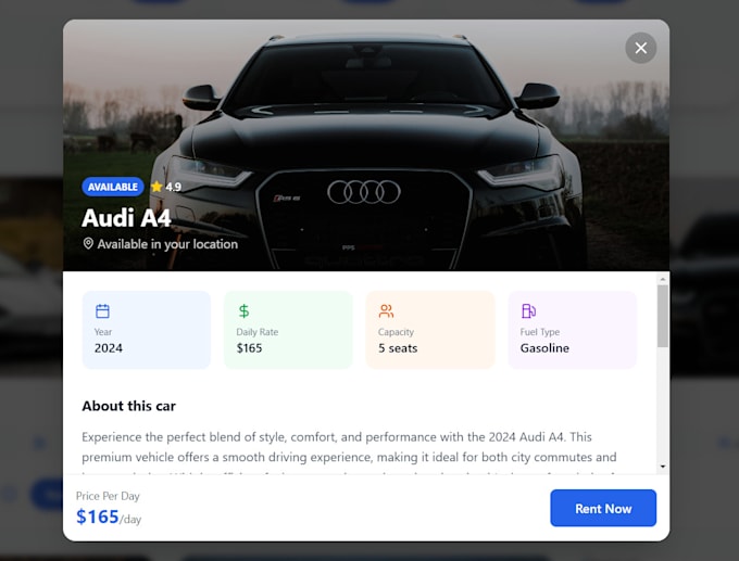 Create a professional react website by Iixa87 | Fiverr