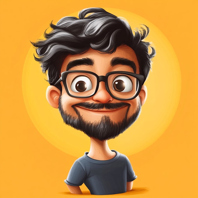 Create cartoon illustration character or avatar by Panounoun | Fiverr