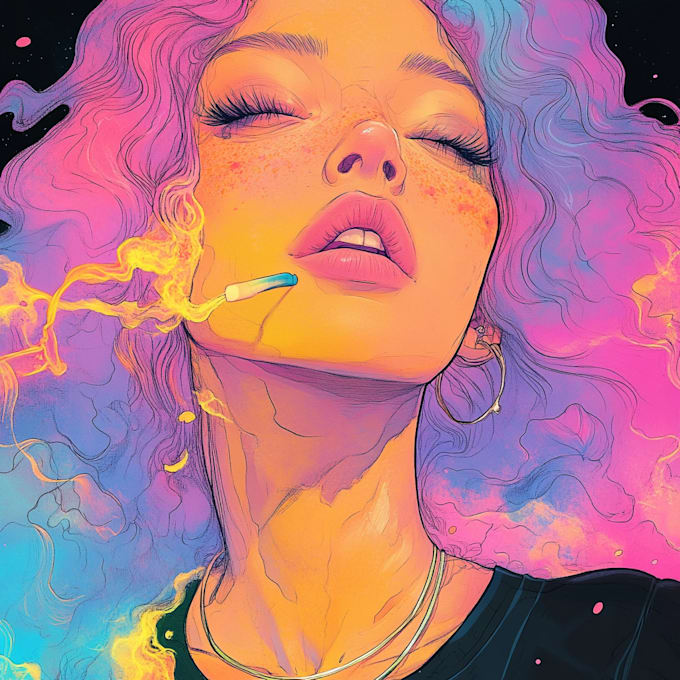 Create a very professional comic book page illustration by Panounoun ...