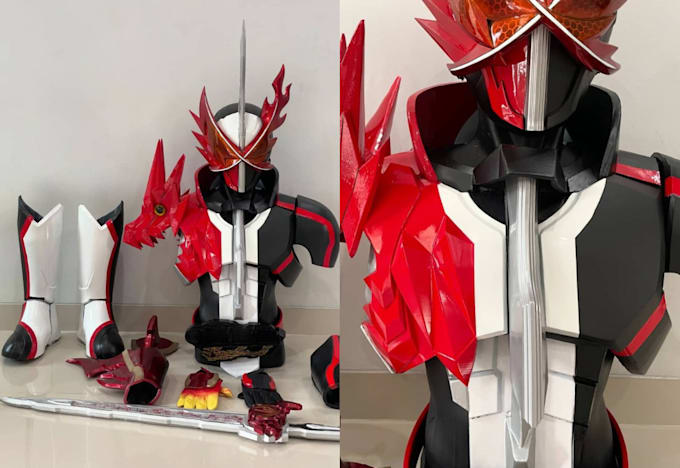 3d wearable cosplay 3d cosplay full knight armor 3d weapons for 3d ...