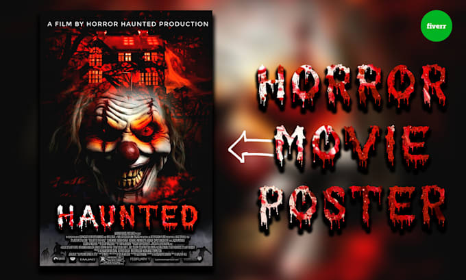 Create a professional horror movie poster design by Asada960 | Fiverr