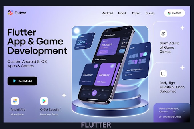 Flutter app development flutter game development, flutter mobile app ...