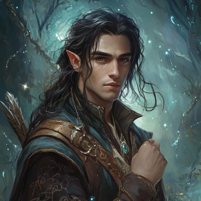 Create a dnd character art and dnd character art by Morgkson | Fiverr