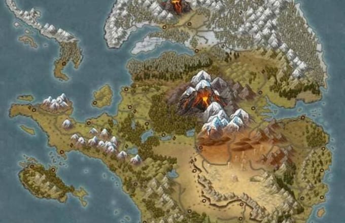 Do fantasy map design ttrpg dnd map inkarnate custom game world map ...