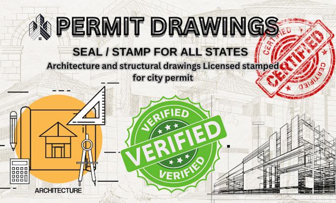 Review seal, sign, stamp architect drawings for california counties ...