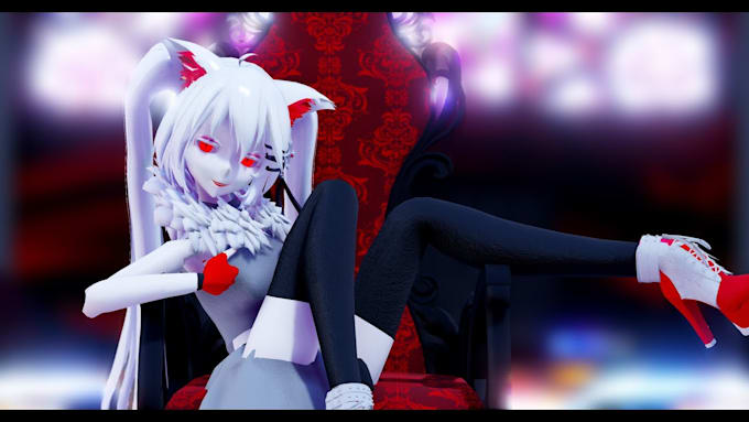 Custom 3d vrchat avatar vrc character 3d humanoid vrchat model furry ...