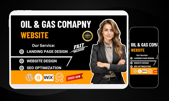 Build oil and gas website oil company website gas industry, petroleum ...