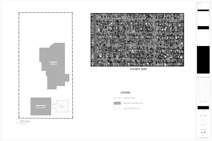Draw site plan, plot plan of your building for city permit and blueprint by Design_fokus | Fiverr
