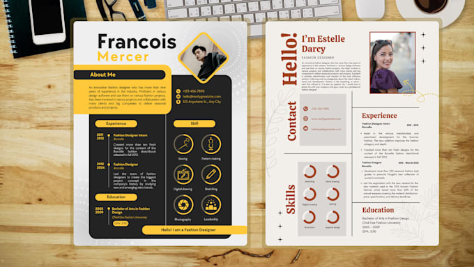 Design a custom, unique, and eye catching resume by Jimytheweirdkid ...