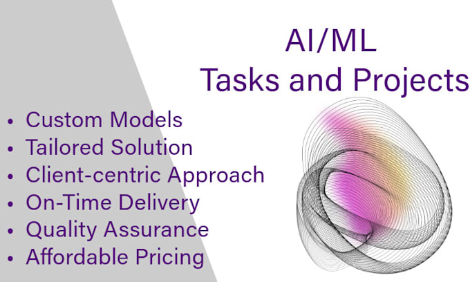 Do ai and ml projects with python by Kainatiqbal963 | Fiverr