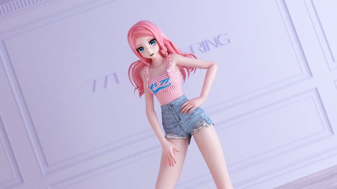 Create, edit, fix or rigging any 3d model, mmd, mmd pv, live2d, gmod, the sims by Abdull_mujeeb1 ...