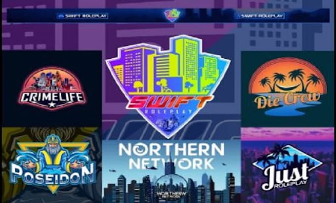 Design animated discord, fivem server logo and banner by Greg_thon | Fiverr