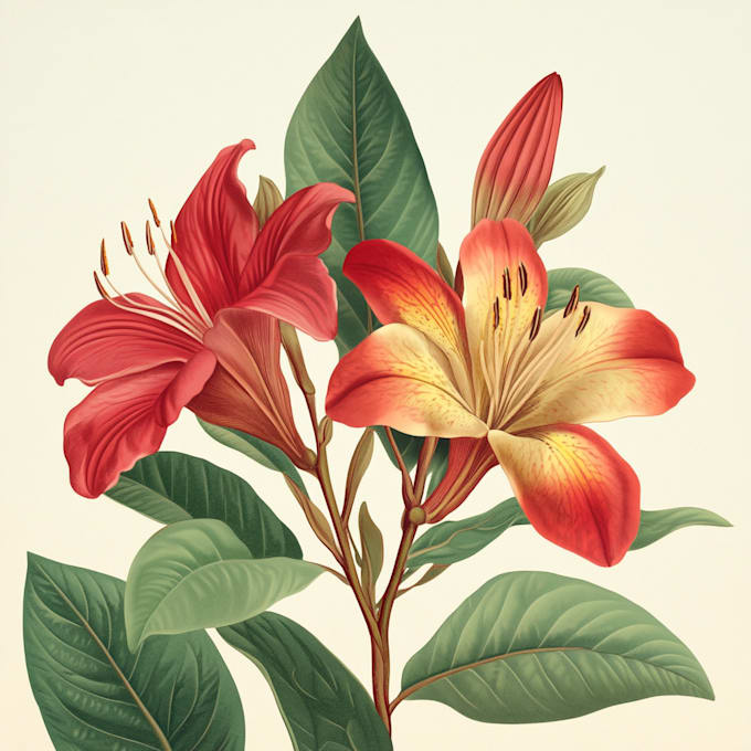 Draw botanical and nature illustrations for you or business by Gerrniga ...