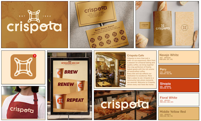 Design full brand style guide, branding kit, logo and brand guidelines ...