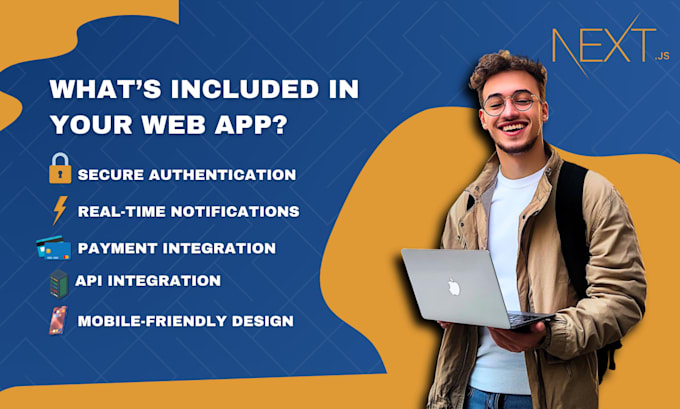 Develop a full stack nextjs web app with nodejs and api by ...