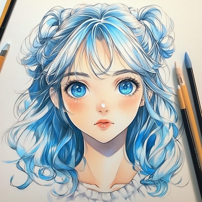 Draw anime, fan art, illustration, swf, nswf by Horacernold | Fiverr
