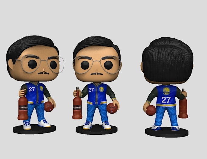 Create your own funko pop, mini funko pop, fnaf character for 3d ...