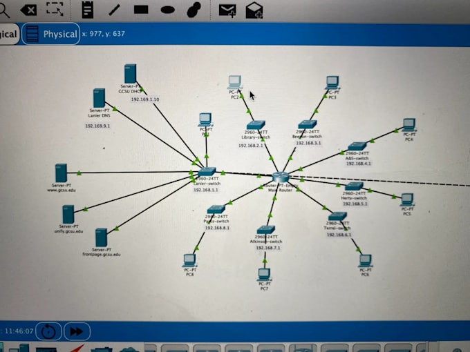Design and configure topology routing in cisco packet tracer by Someperson1 | Fiverr