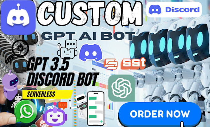 Create a custom gpt ai bot for your discord or any website by Kristen_carl | Fiverr