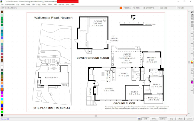 Redraw floor plan for real estate agent by Lakzhan_c | Fiverr