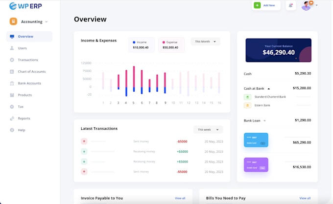Software developer, billing invoice, odoo, crm, web app, erp inventory, saas app by Niskham | Fiverr