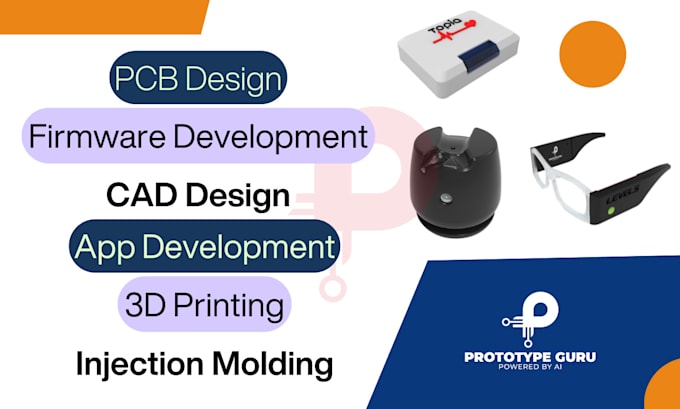 Professional electronic prototyping, pcb design, cad modeling,3d ...