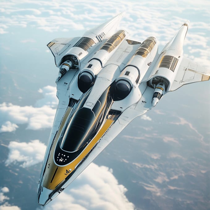 Create sci fi ,spaceship ,game art concept art for you by Zunsbanut ...