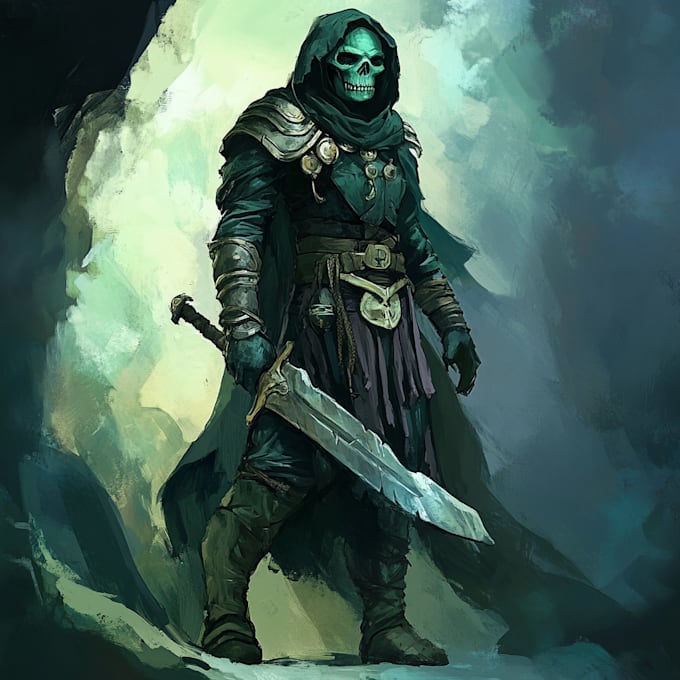 Made a original dnd fantasy character art by Camobuks | Fiverr