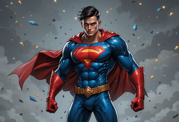 Draw superhero character design fore you by Allcleang | Fiverr