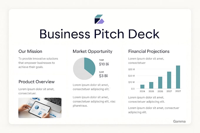 Gamma ai slide presentations pitch deck image ai videos tome ai canva ...
