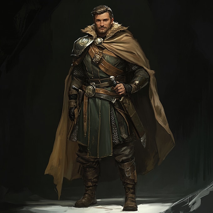 Draw dnd, fantasy character, and concept art by Kotstopus | Fiverr