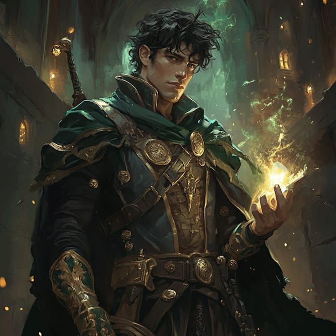 Unique dnd character art and dnd character art by Snurwo45 | Fiverr