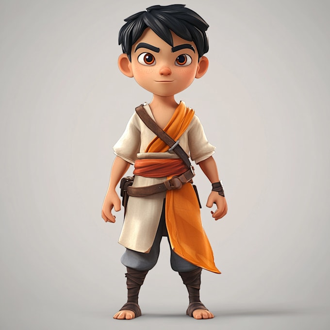 Draw 2d game character design and animation by Sinaoussa | Fiverr