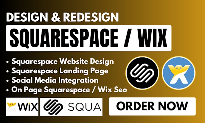 Build squarespace website design squarespace landing page redesign wix website by ...