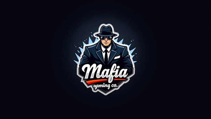 Make mafia hitman mascot esport logo design with express delivery by ...